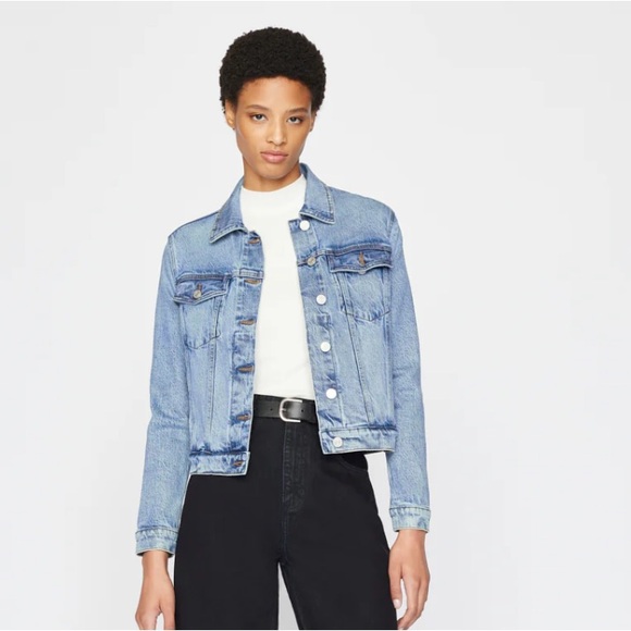 Frame Denim | Jackets & Coats | Frame Le Vintage Denim Jacket | Poshmark